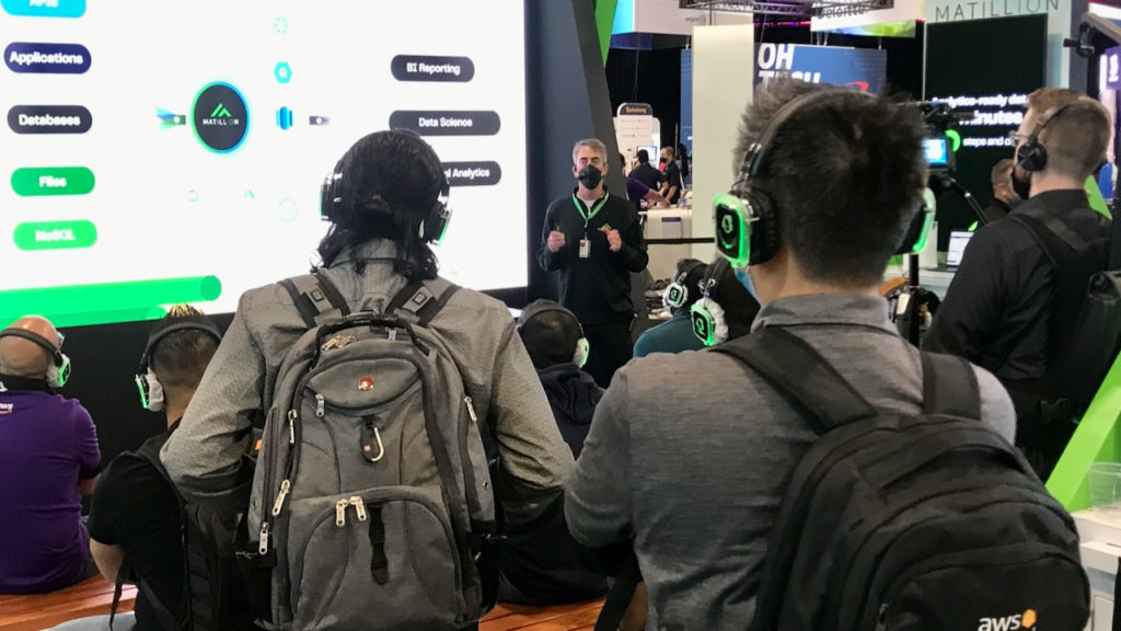 Spark booth presenter shines at Las Vegas tech show